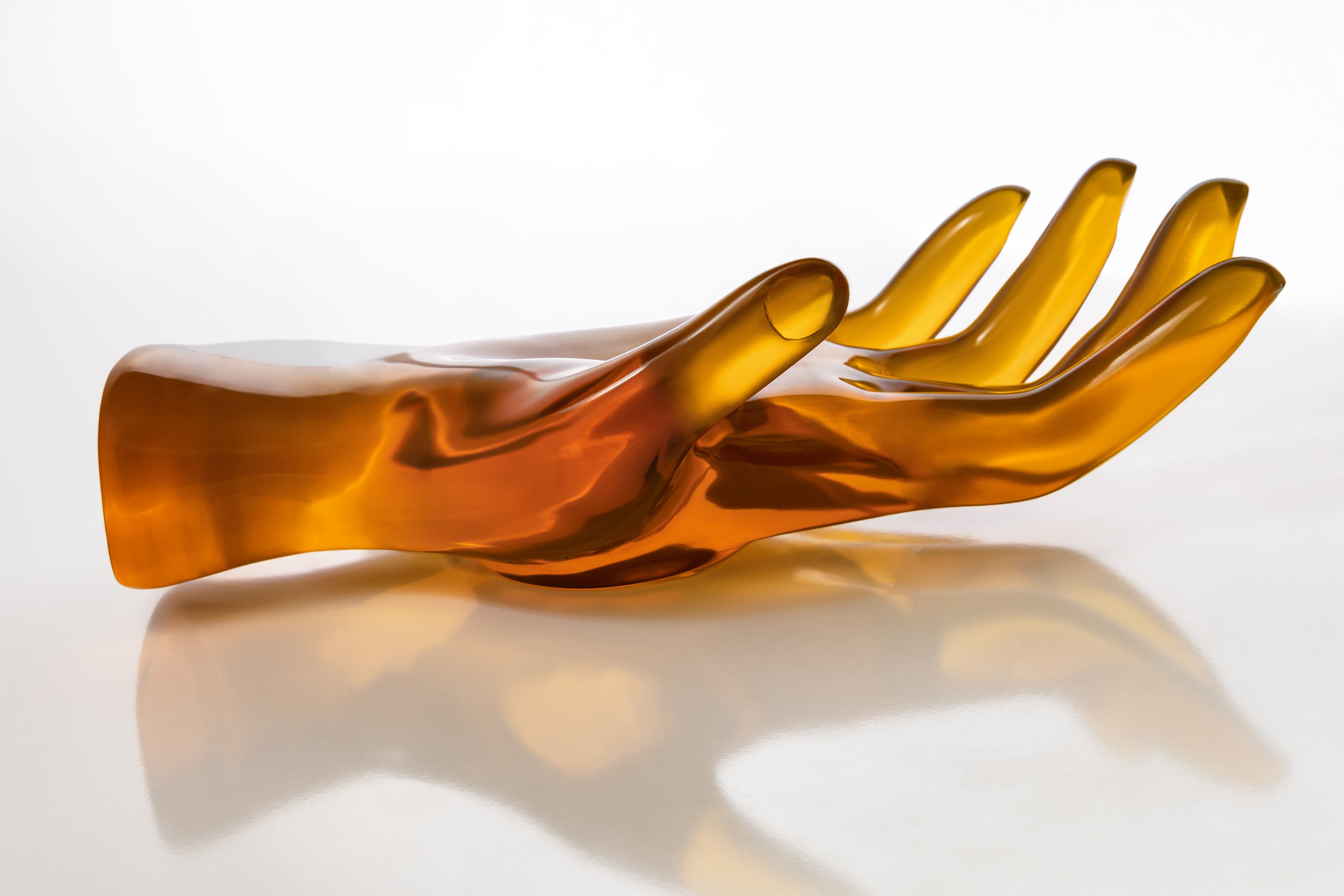 Hand Model Decor, Modern Resin Sculpture, Epoxy Resin Table Top, Resin ...