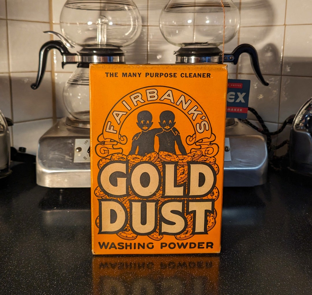 LARGE Size Vintage GOLD DUST Washing Powder Unused Unopened Retail Box ...