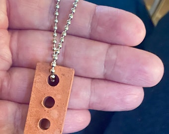 Brick Necklace - Etsy