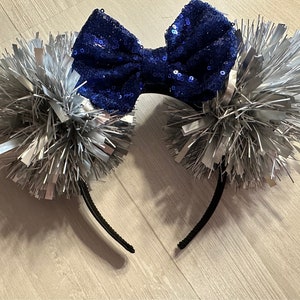 Cheerleading Mickey and Minnie Mouse Ears, Inspired Mickey Ears, Choose ...