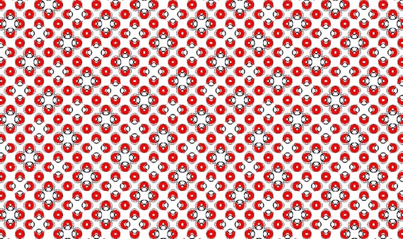 Pokeball Digital Paper Pattern - Etsy