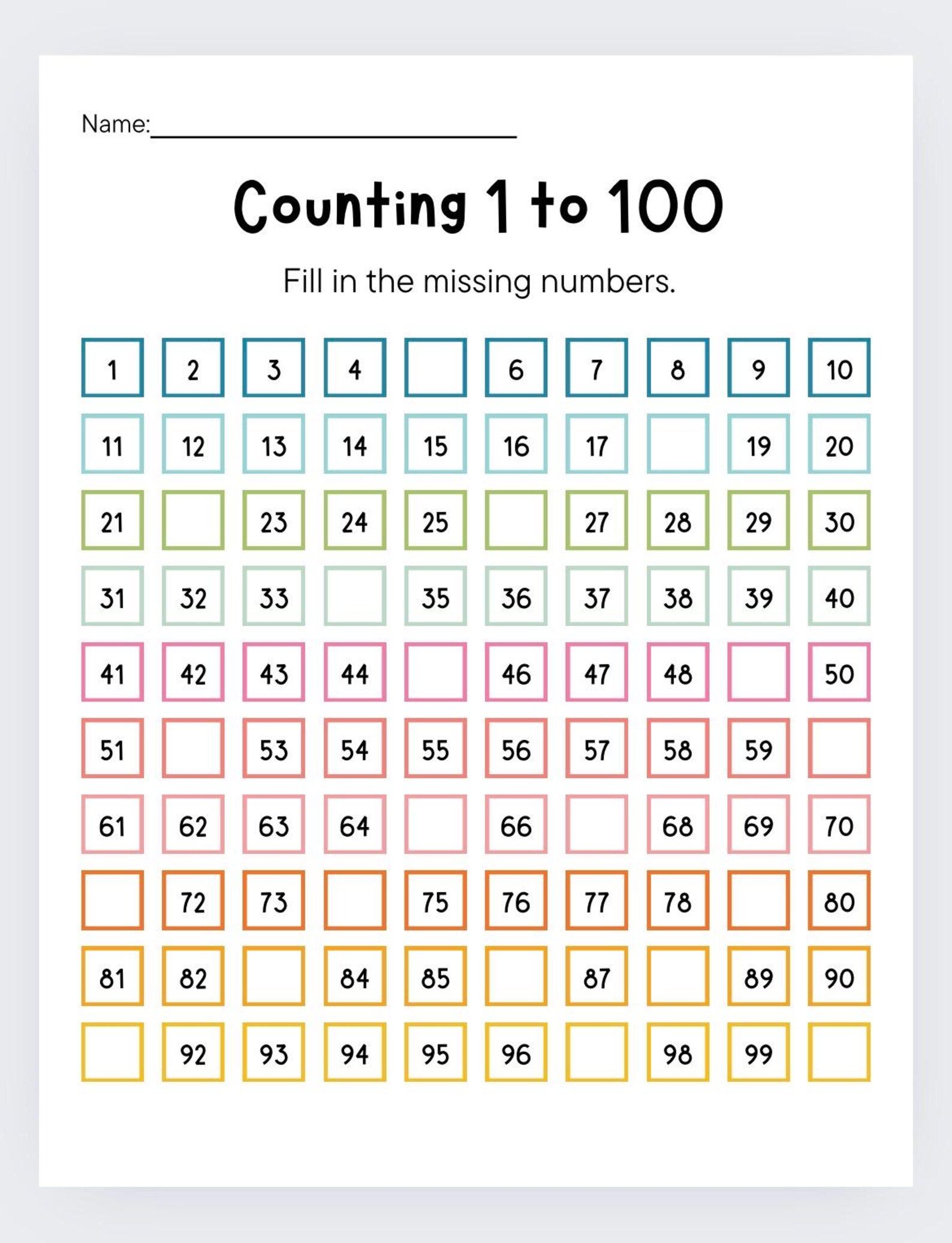 1st Grade Digital Worksheets / Printable / Math / Science/ S.S ...