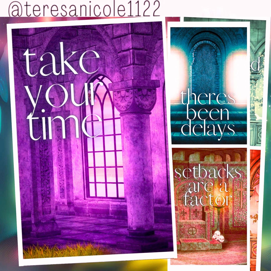 Divine Timing Oracle Deck, Digital Download Printable, Time Frame Deck ...