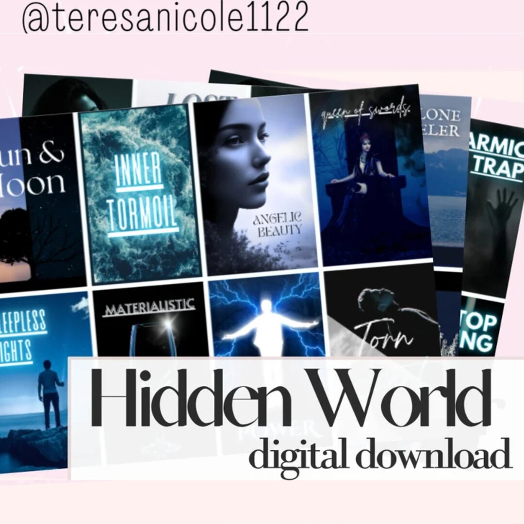 Hidden World Oracle Deck, Digital Download, DIY/ Oracle Cards for Love ...