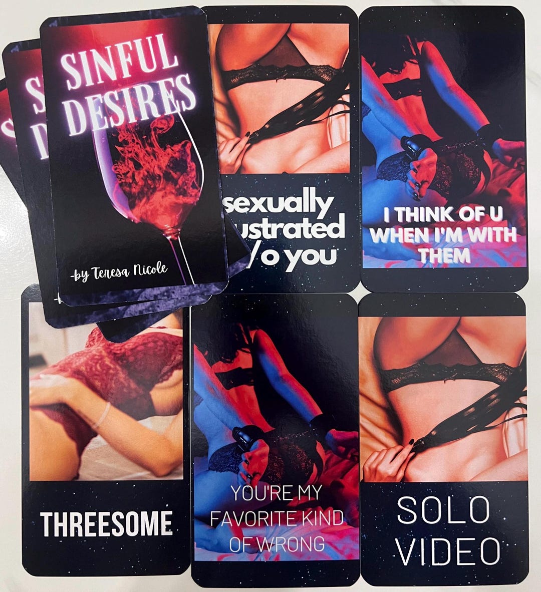 Love Messages Oracle Deck – Sinful Desires Cards for Spicy Adult ...
