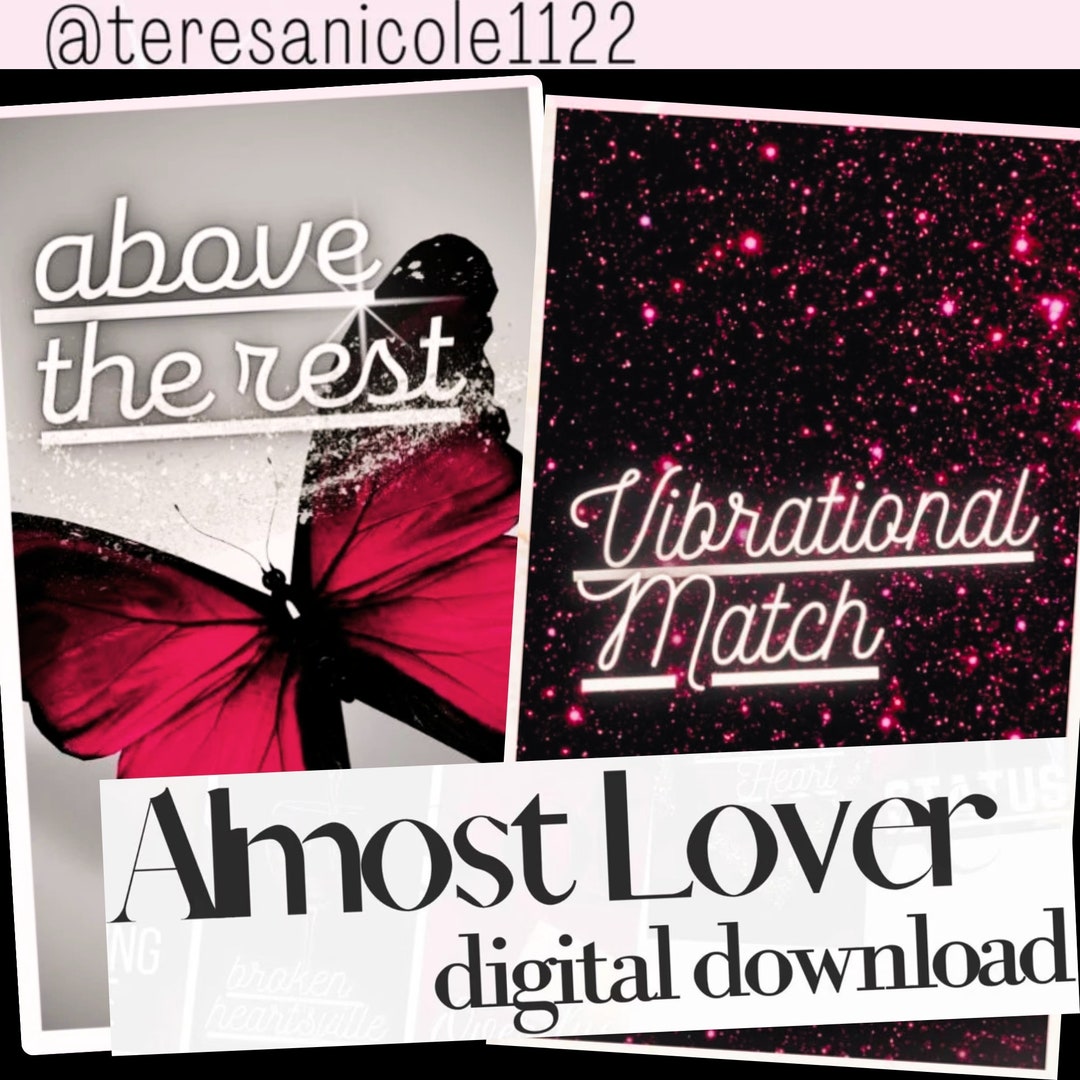 Almost Lover Oracle Deck Digital Download, Valentines Day Oracle Cards ...