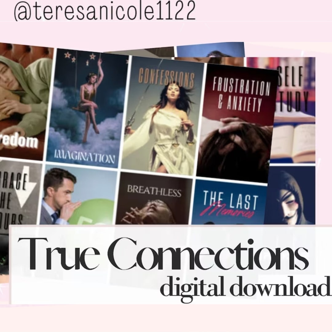 True Connections Oracle Deck: DIY Love & Relationship Tarot (digital ...