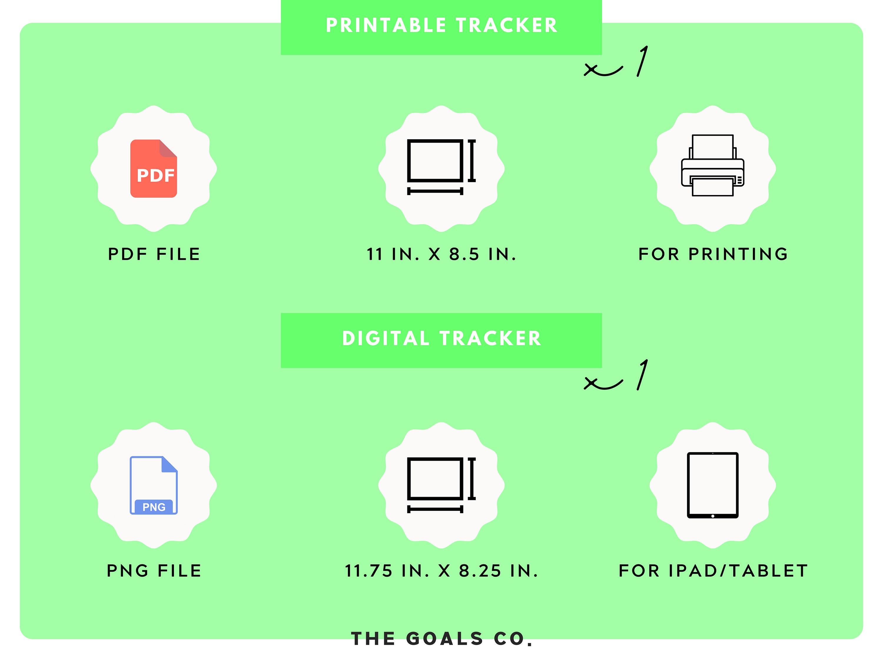 Habit Tracker Printable Habit Tracker iPad Digital Habit - Etsy Ireland