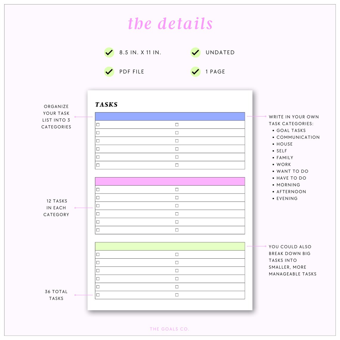 Task Lists | to Do Lists | Digital to Do List | Printable to Do List ...