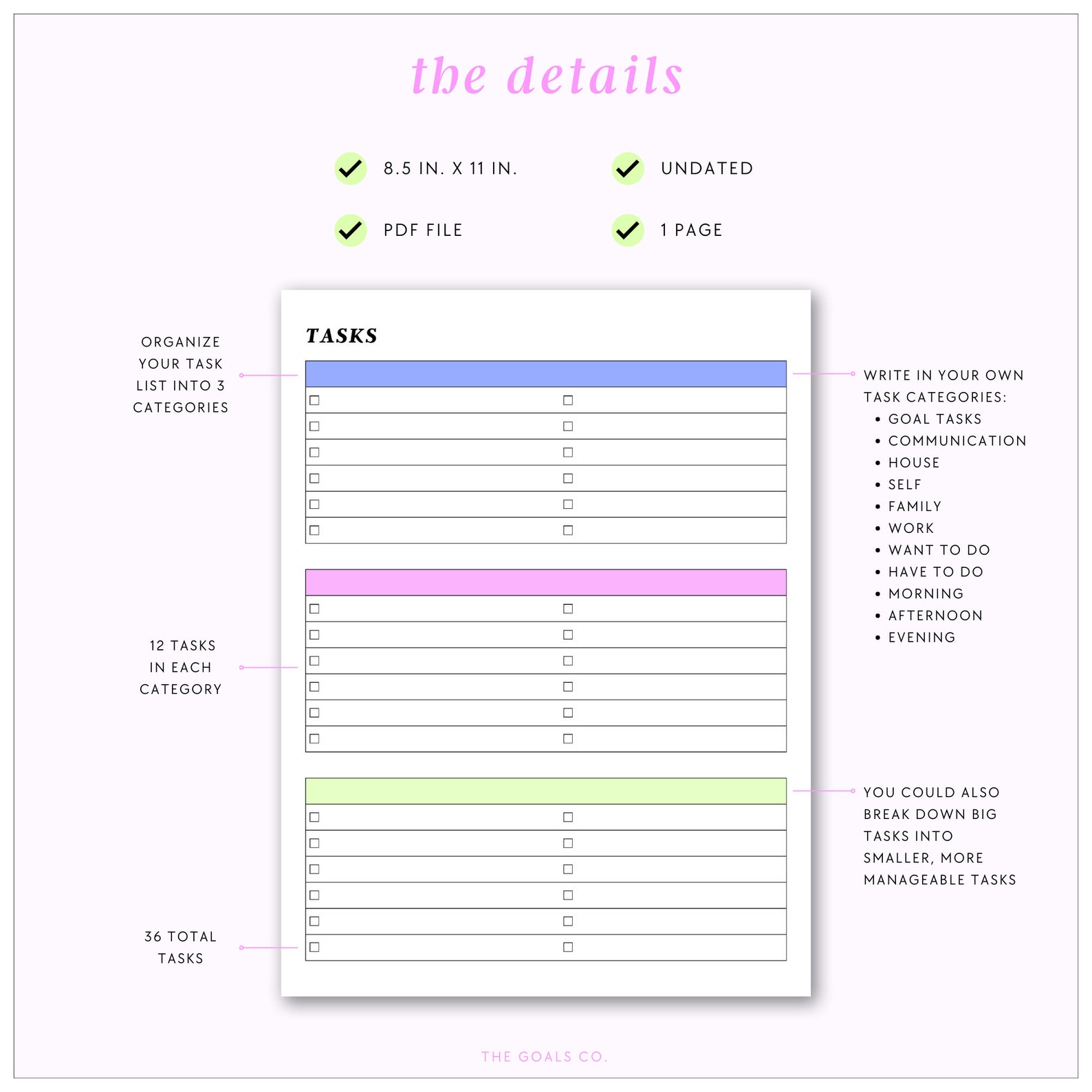 Task Lists | to Do Lists | Digital to Do List | Printable to Do List ...