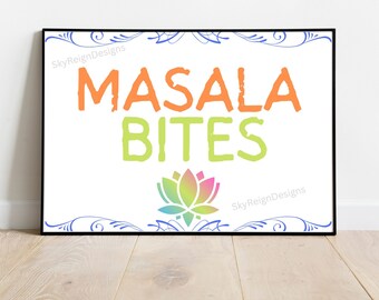 Indian Chaat Signs - Etsy