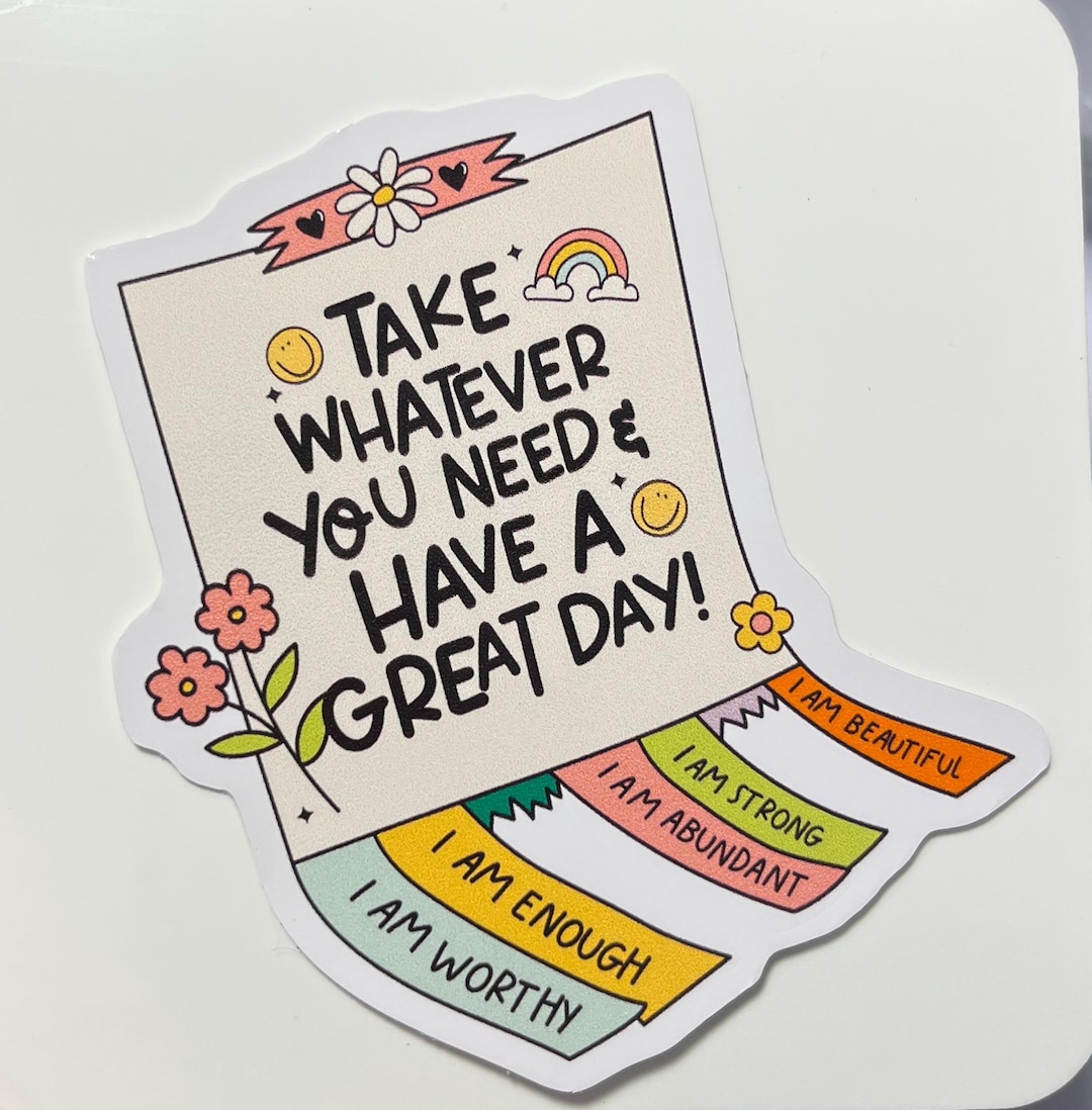 Have a Great Day Sticker | Water Proof Stickers |unique Gift - Etsy