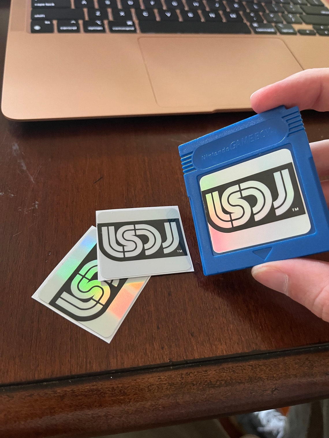 LSDJ Gameboy Cartridge Custom Holographic Label - Etsy