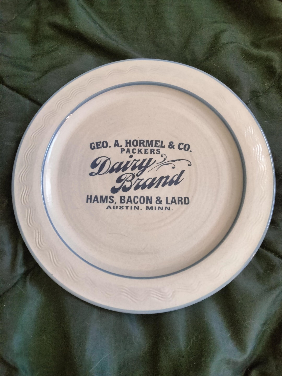 Red Wing Pottery Plate for Hormel Employees Stoneware 520/1000 - Etsy
