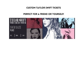 Eras Tour Ticket - Etsy