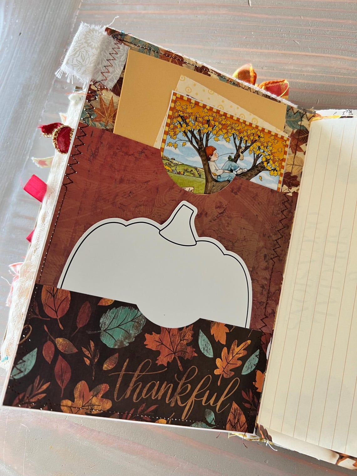 Fall Autumn Junk Journal - Etsy