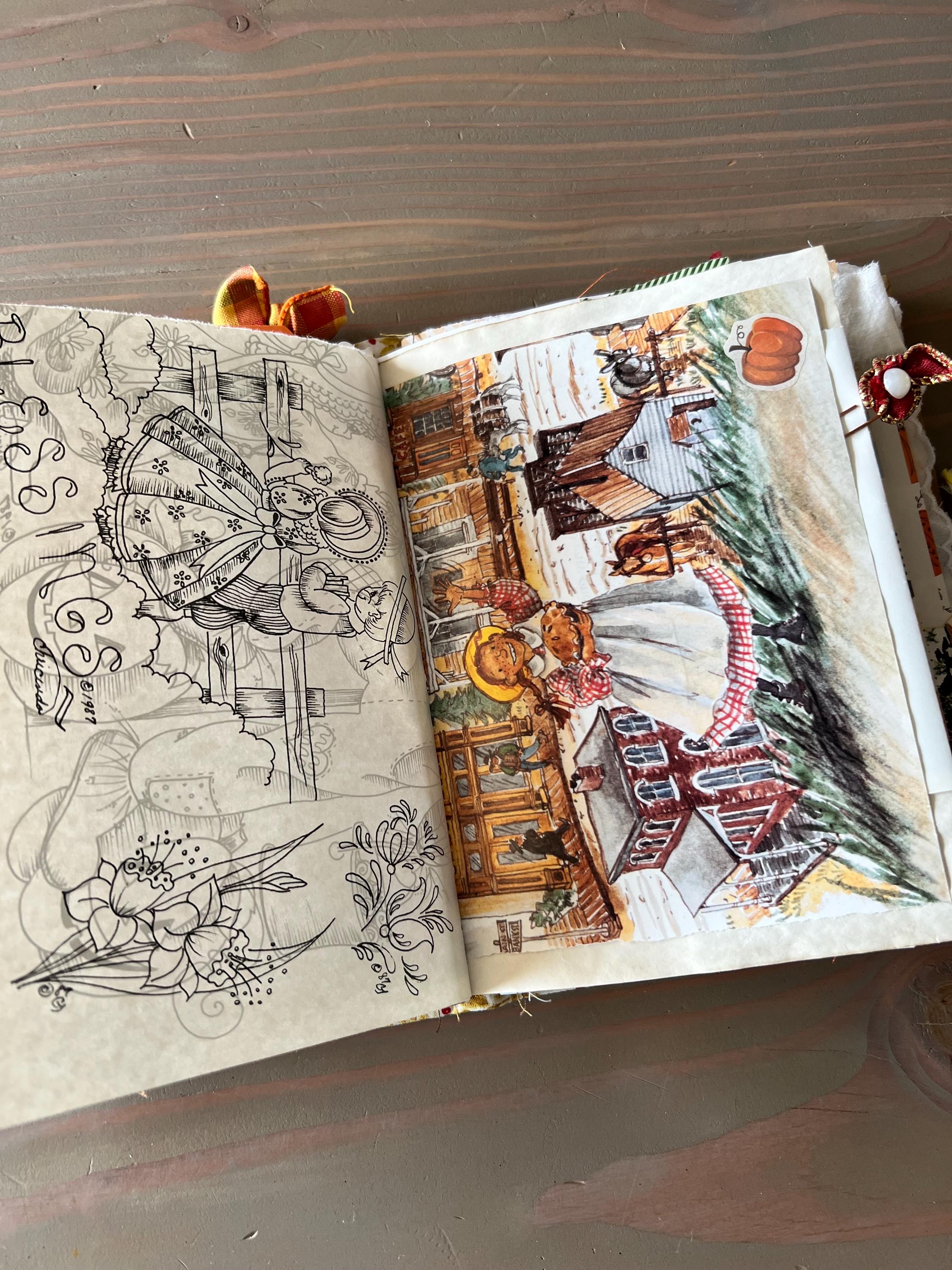 Fall Autumn Junk Journal - Etsy