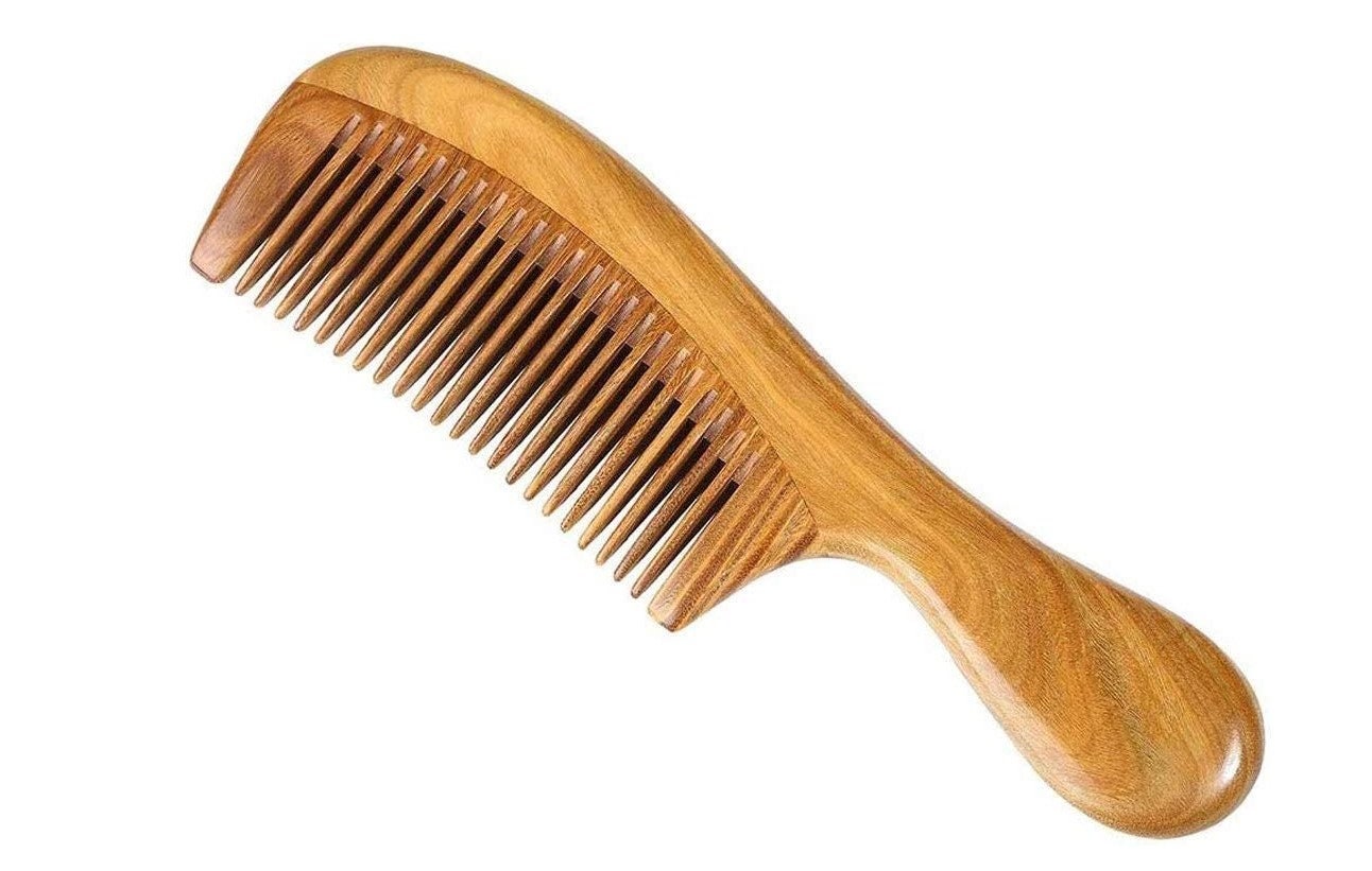 Wooden Comb-wooden Hair Comb Middle Tooth Comb Nature - Etsy