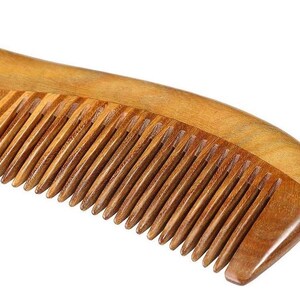 Wooden Comb-wooden Hair Comb Middle Tooth Comb Nature - Etsy