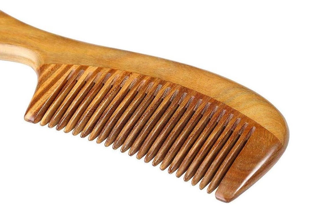 Wooden Comb-wooden Hair Comb Middle Tooth Comb Nature - Etsy