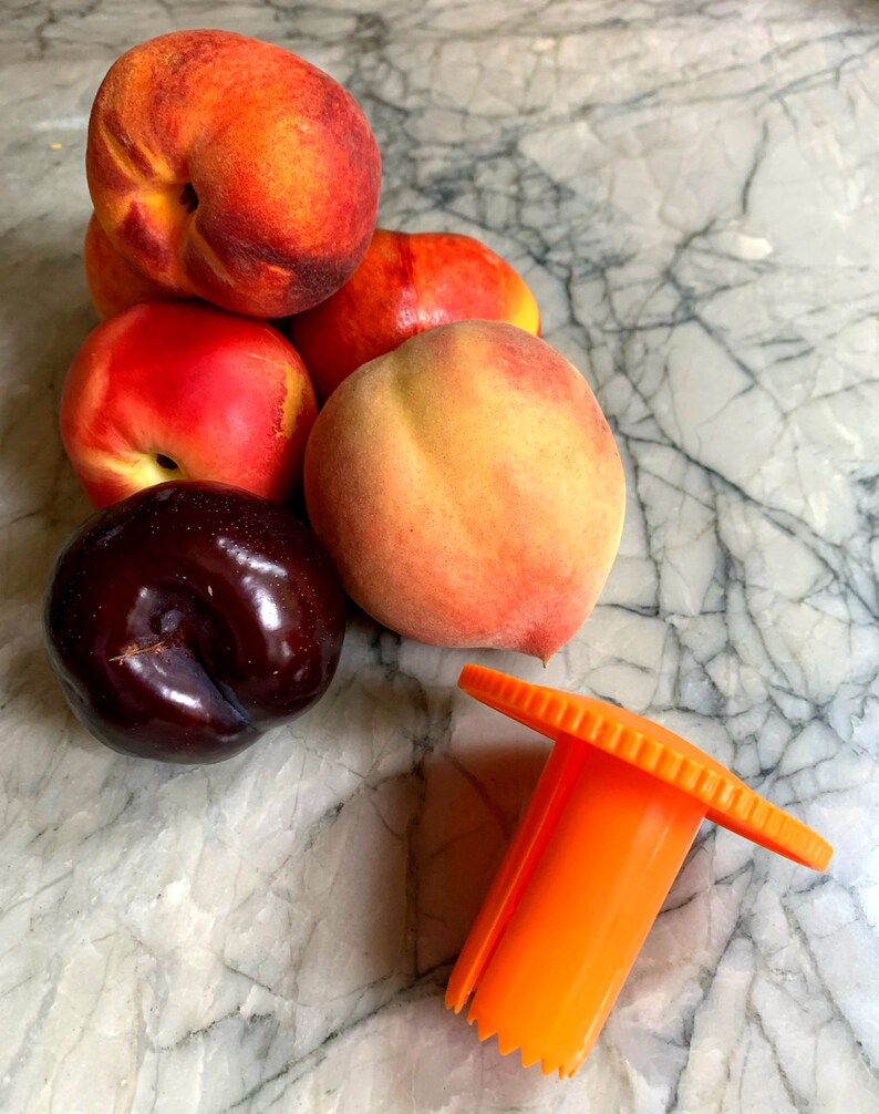 Pit Popper™ Peach Pit Remover, Removes Pit From Ripe Stone Fruit - Etsy