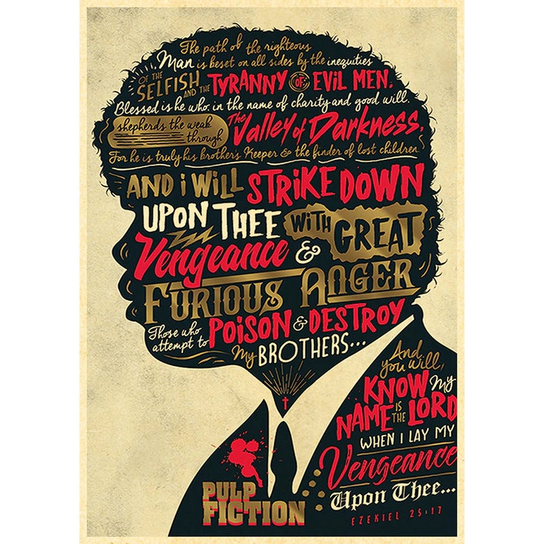Classic Movie Poster Pulp Fiction Kraft Paper Vintage Posters for Home ...