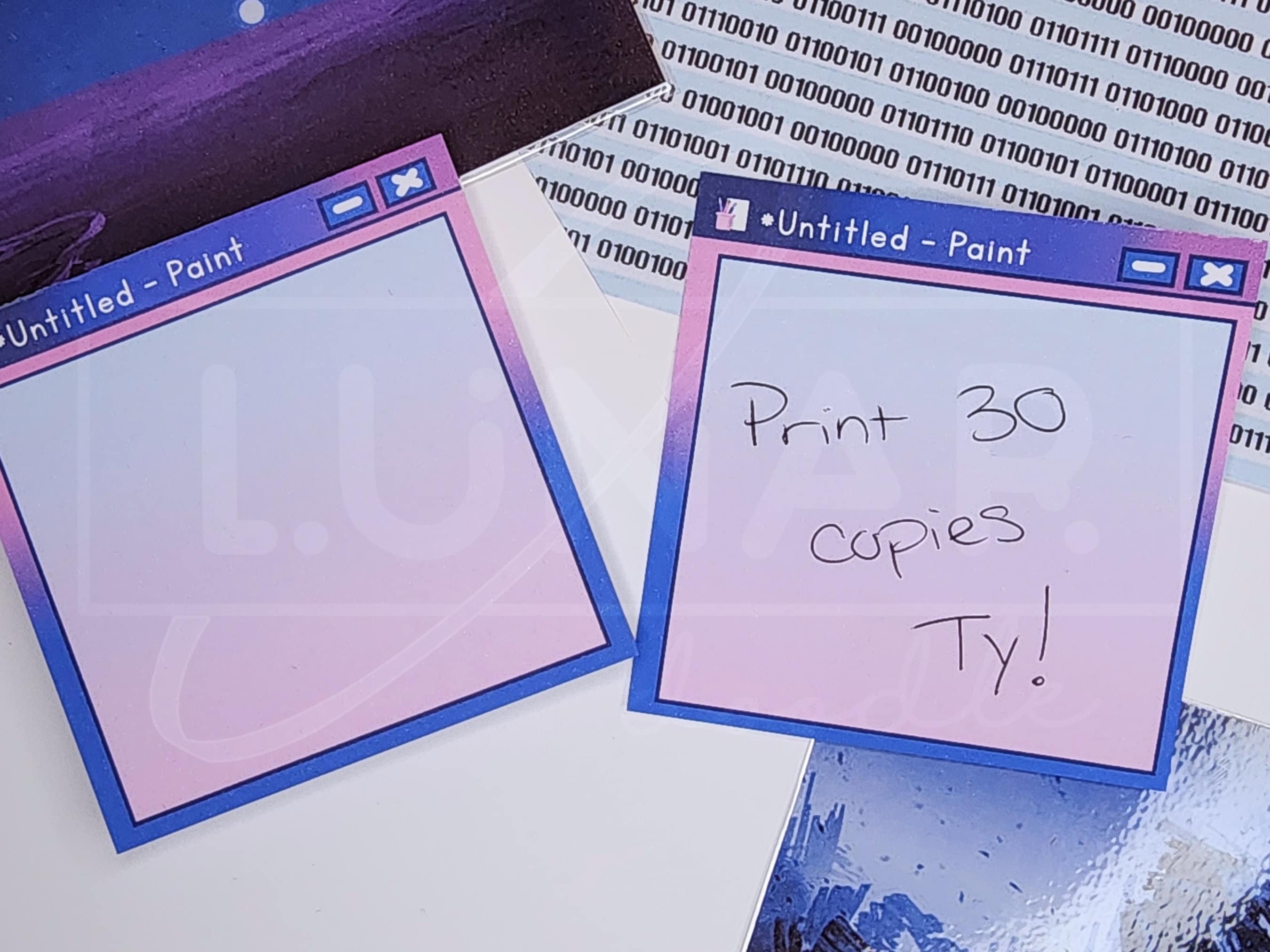 90s Windows Memo Pad 3x3 Inches Satellite Stationary Set - Etsy