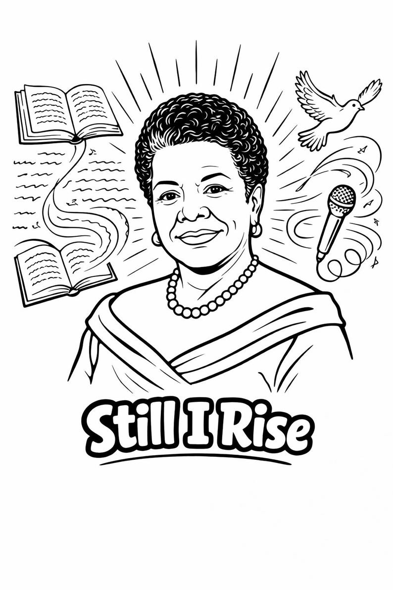 Black History Leaders Coloring Pages | Classroom Activity (digital ...