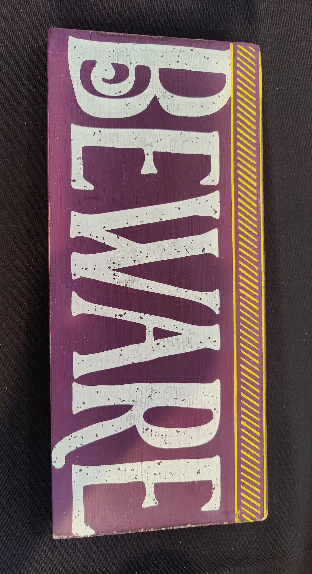 BEWARE Of... Use This Bright and Bold Sign for Your Halloween ...