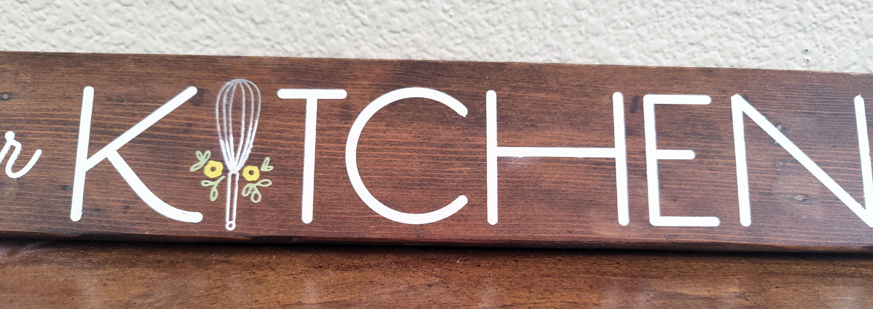 Welcome to Our Kitchen Sign - Etsy