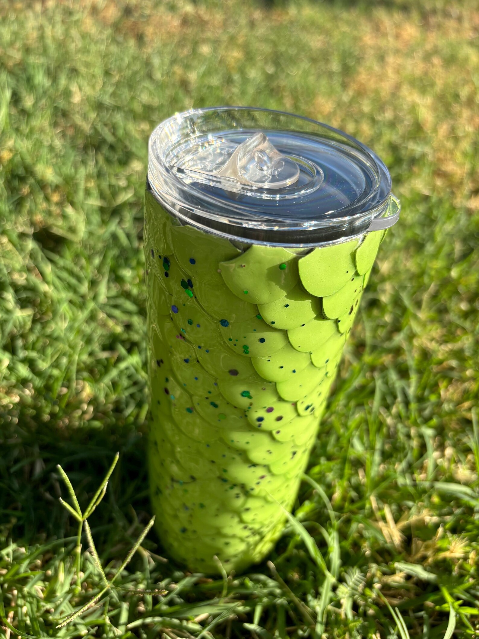 Mermaid Scales 20 Oz Tumbler, Under the Sea Themed Cup, Salty Vibes ...