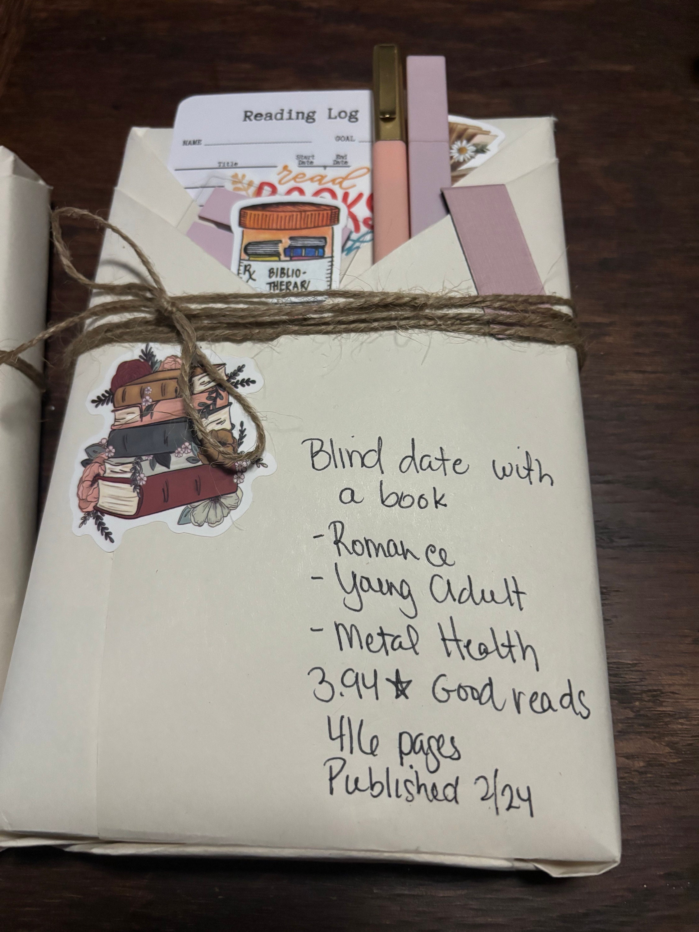 Blind Date With A Book, Gift for Book Lover, Mystery Book, Surprise ...