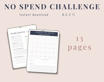 Saving Challenge Workbook - Etsy
