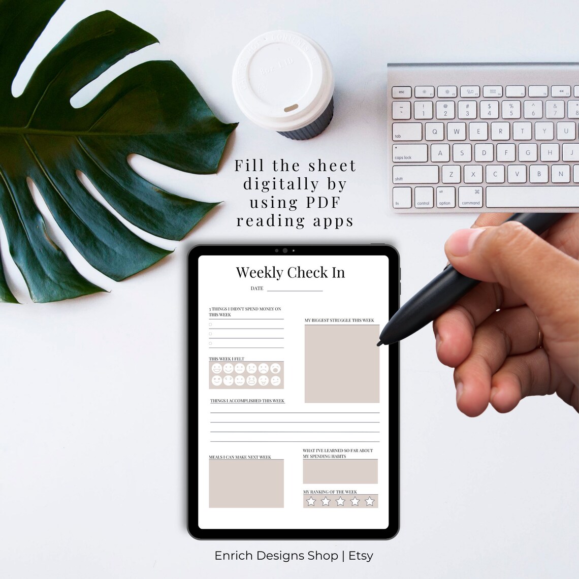 No Spend Challenge Workbook No Spend Month Financial Freedom Savings ...