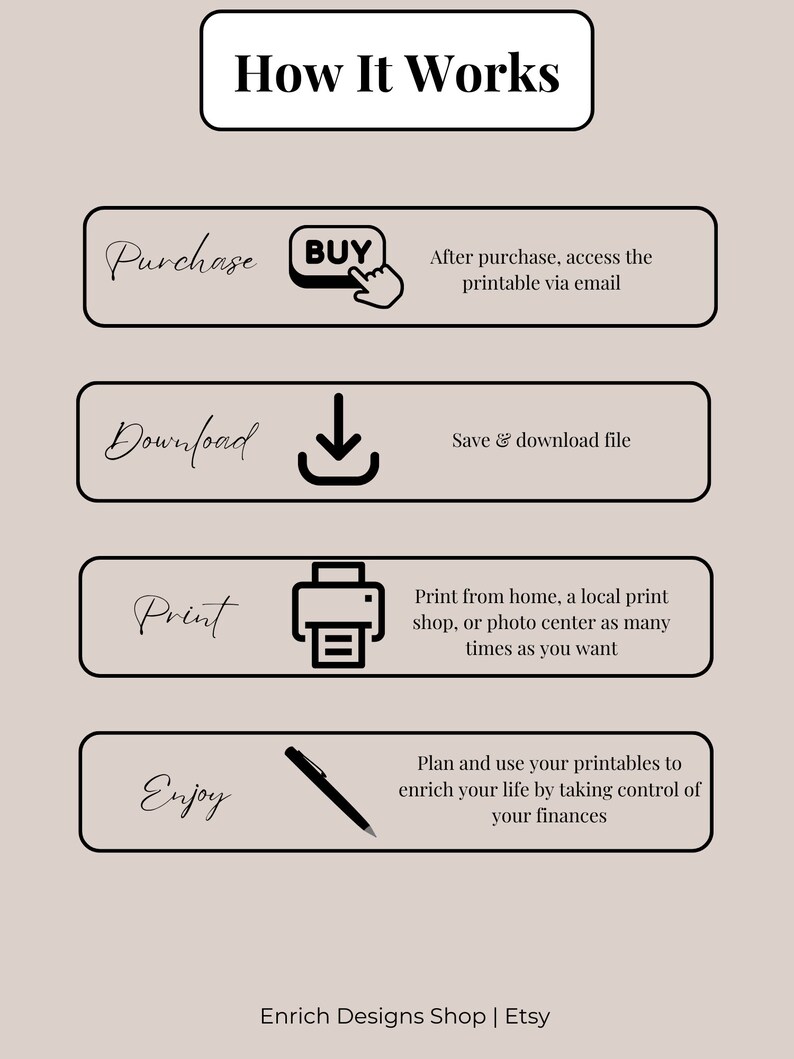 Decluttering Checklist Template, 30 Day Decluttering Checklist, 30 Day ...