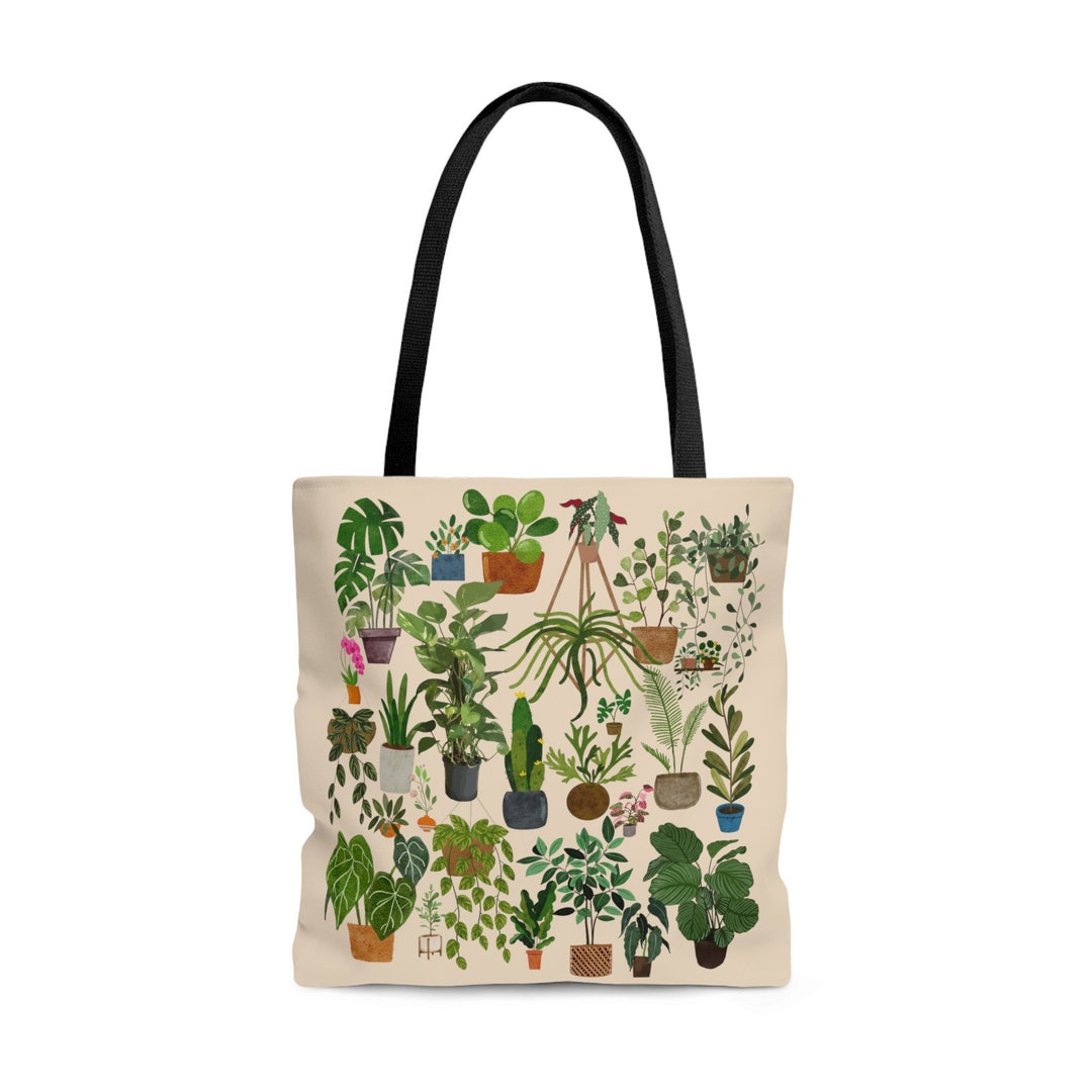 Just One More Plant Tote Bag Plant Lover Gift Cute Plant Tote Bag Eco ...