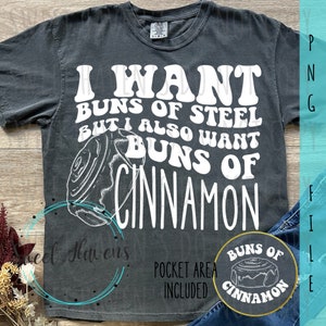 Buns of Steel Funny T Shirt - Etsy UK