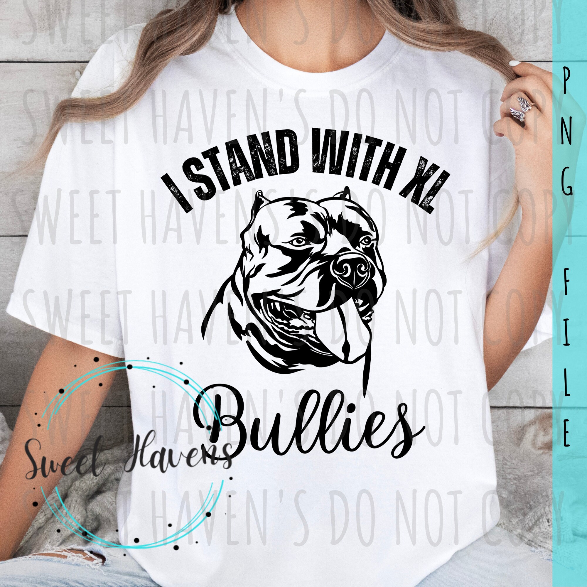 I Stand With XL Bullies PNG Bully Breed SVG Dog Clipart - Etsy