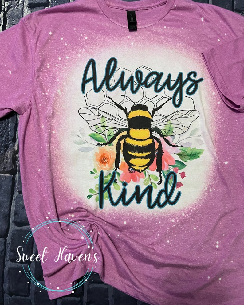 Always Bee Kind PNG Instant Download, Bee Kind, Bees, Floral, Honey ...