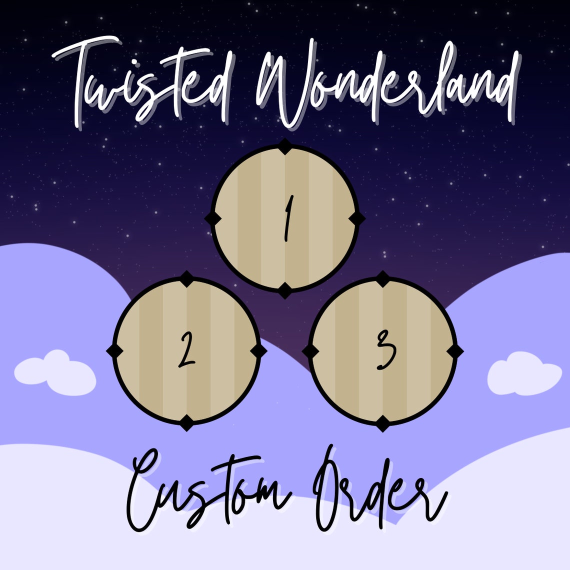 Twisted Wonderland Hard Enamel Pin Custom Order Groovy - Etsy