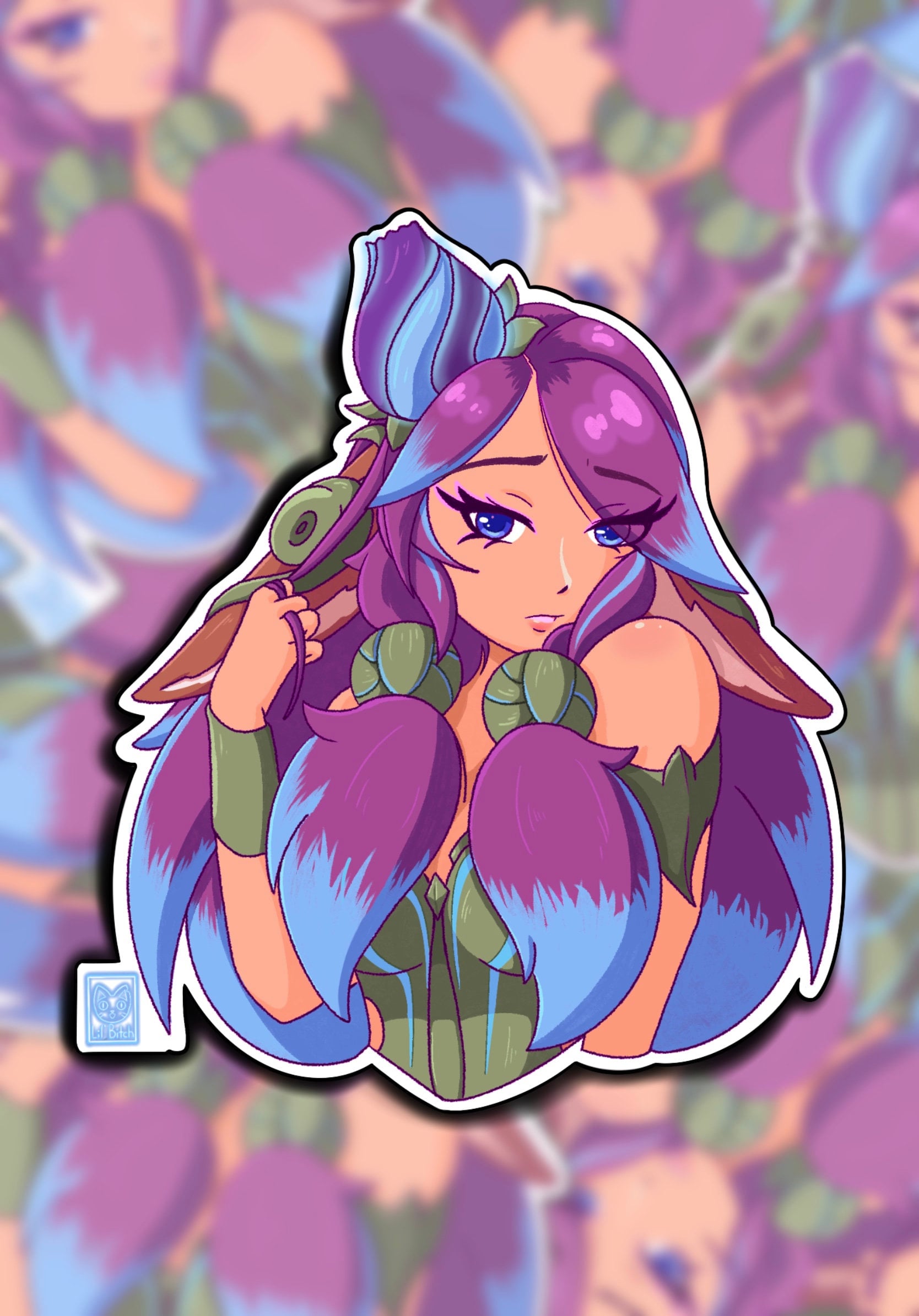 League of Legends Girls - Set 3: Lillia and Kindred - Etsy