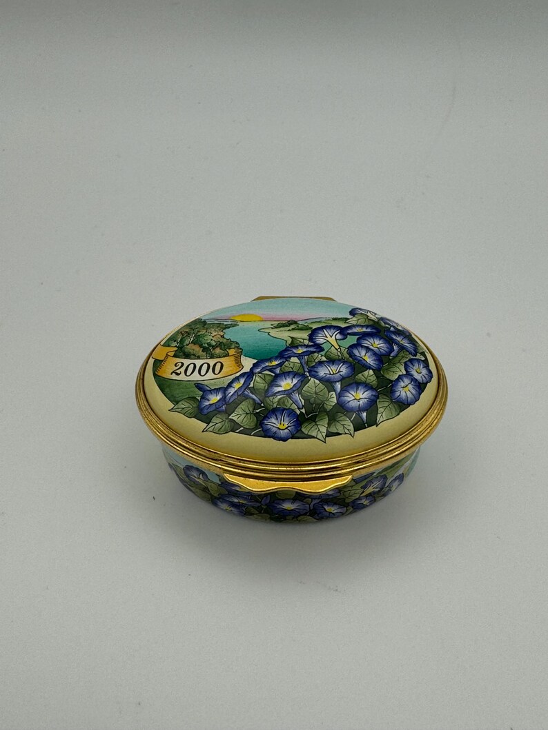 Halcyon Days A Time to Remember Trinket Boxes - 1986, 1995, 2000 - Sold ...