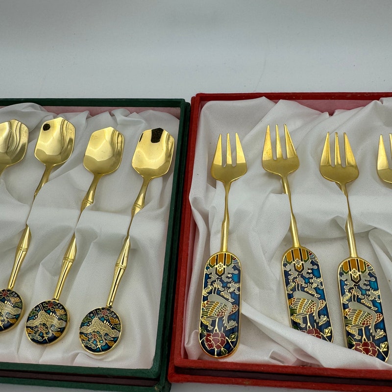 Korean Spoon and Fork Set - Etsy