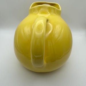 Yellow Franciscan Tilt Pitcher - Etsy