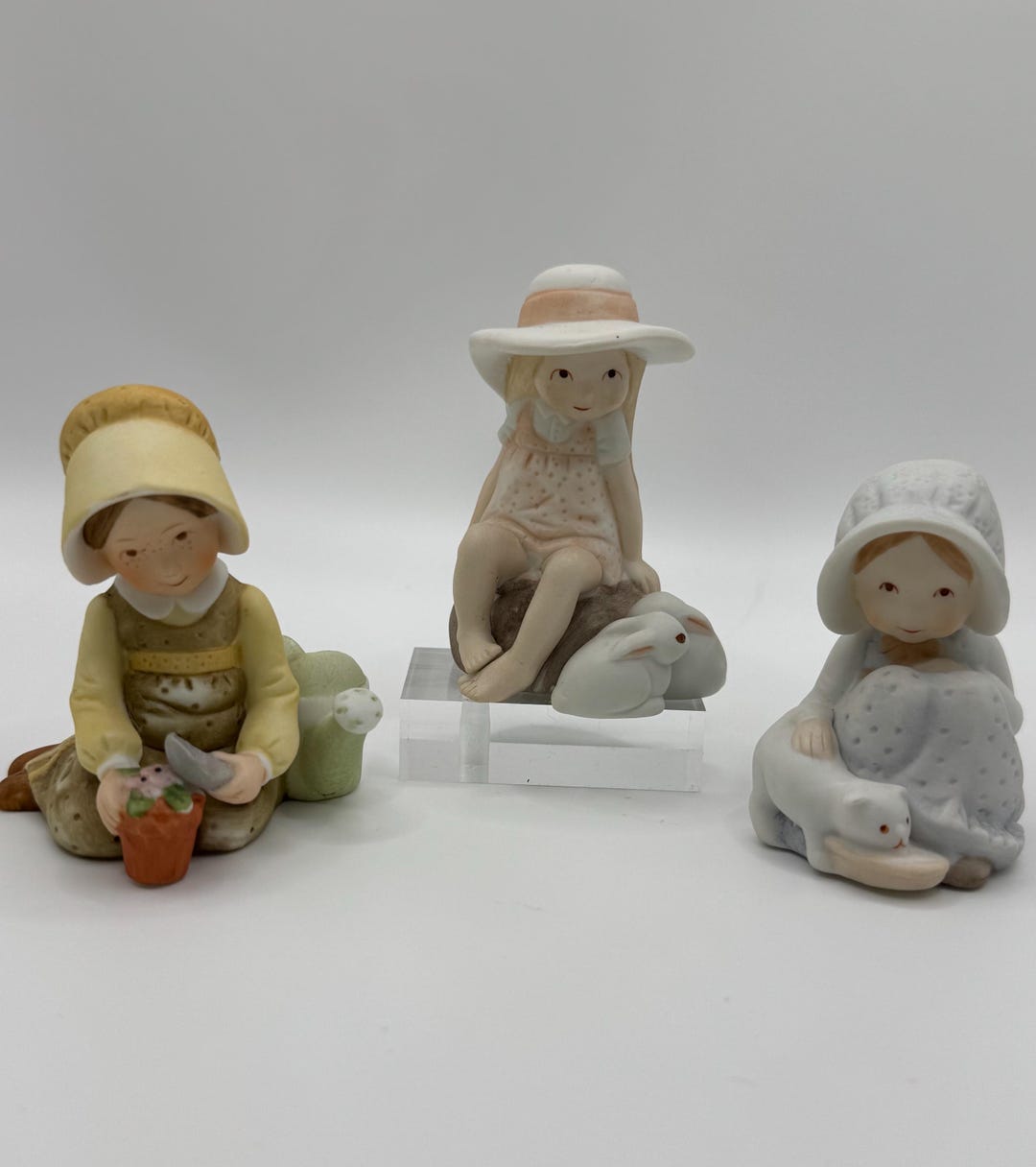 Holly Hobbie Figurines- Set of 3 - Etsy