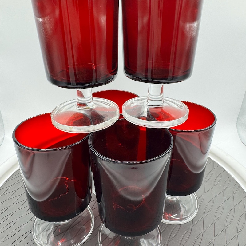 Luminarc Cavalier Glasses - Etsy