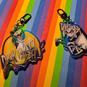 Hazbin Hotel Adam and Lute Powe Couple Keychains - Etsy Australia