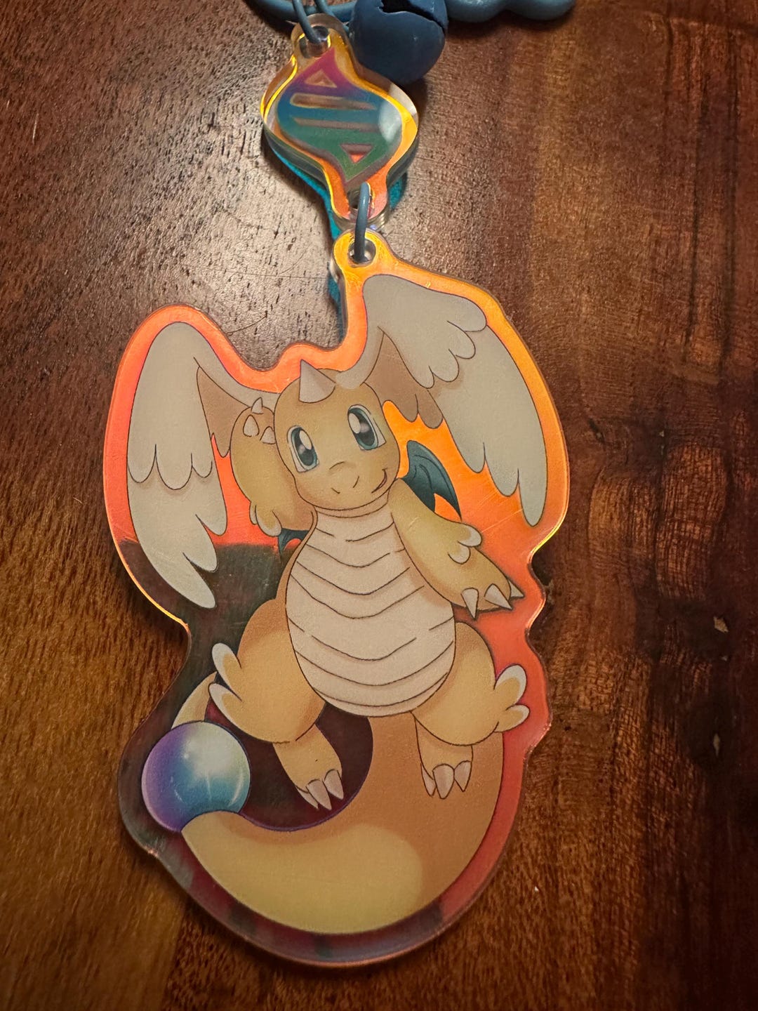 Mega Dragonite Linked Keychain - Etsy