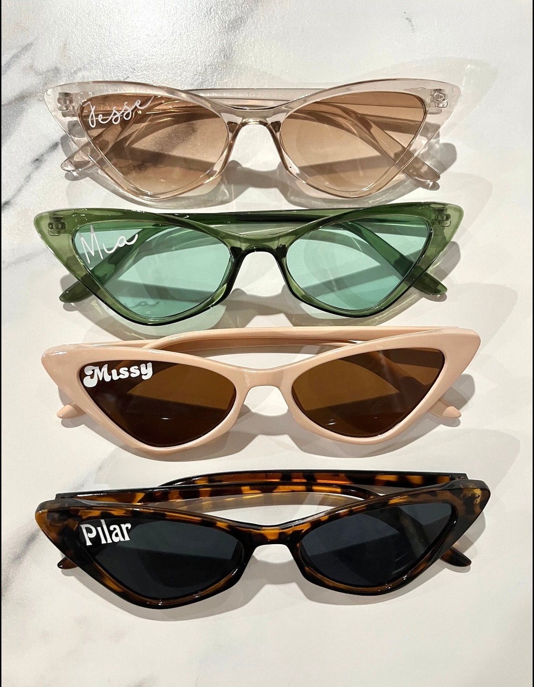 Personalized Retro Sunglasses - Etsy