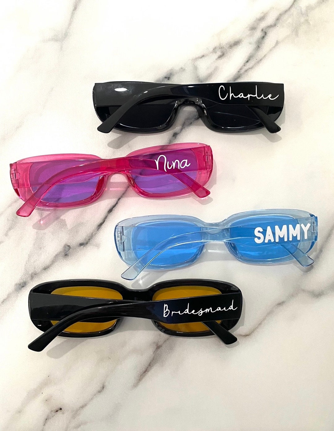 Personalized Retro Sunglasses for Bachelorette or Birthday - A Perfect ...